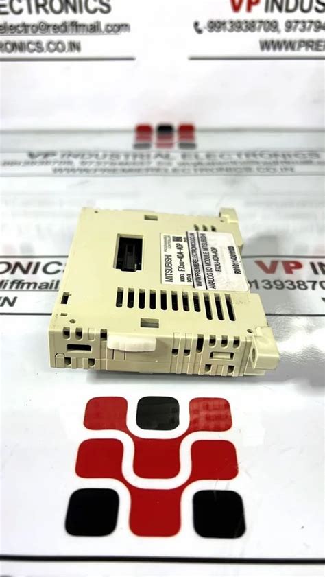 MITSUBISHI FX3U 4DA ADP ANALOG IO MODULE 32 Points At 7800 Piece In Silvassa