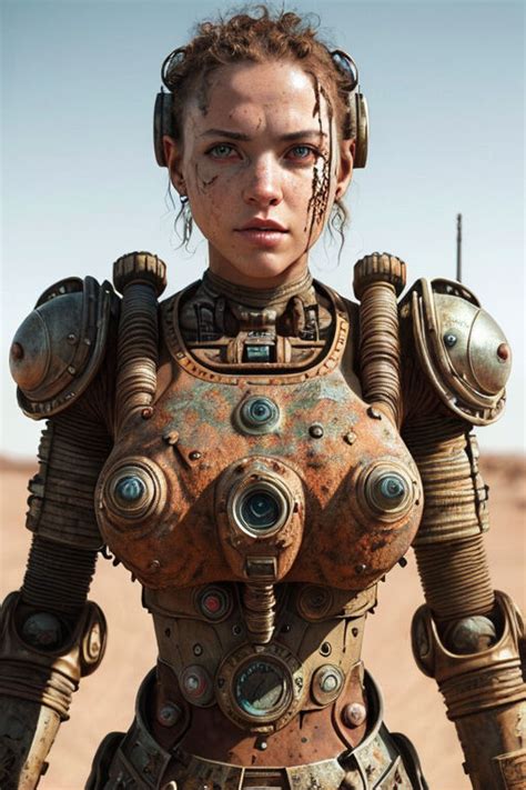 A Detailed Realistic Wasteland Robot Charact By Beoregardio On Deviantart