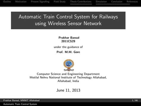 Automatic Train Control System Using Wireless Sensor Networks Pdf