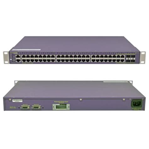 Extreme Networks Summit X440 48p 800474 00 12 48 Port Poe Stackable Gigabit Ethernet Switch 4 X