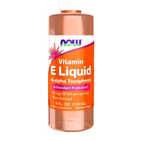 Vitamin E Liquid 4 Oz Cooks Natural Market