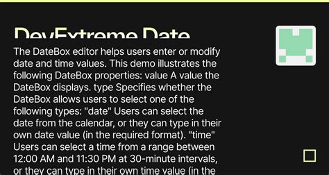 DevExtreme Date Range Box Codesandbox
