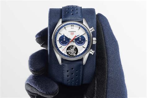 Introducing The Blue Panda Tag Heuer Carrera Chronograph Tourbillon