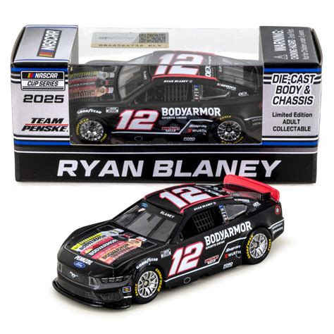 Ryan Blaney Bodyarmor Black 164 2025 Diecast Car Racingusa