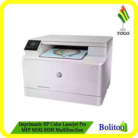 Imprimante Hp Color Laserjet Pro Mfp M182 M185 Multifonction
