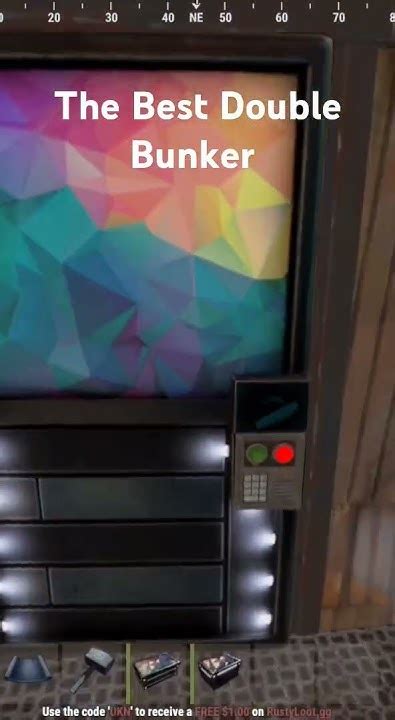🔥 The Best Double Bunker 🔥rust Viral Rustbasedesign Rustbase Rustbasebuilding Opbaserust