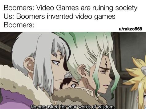 Pin By Olivia Brewster On Anime Memes Dr Stone Anime Funny Anime Life