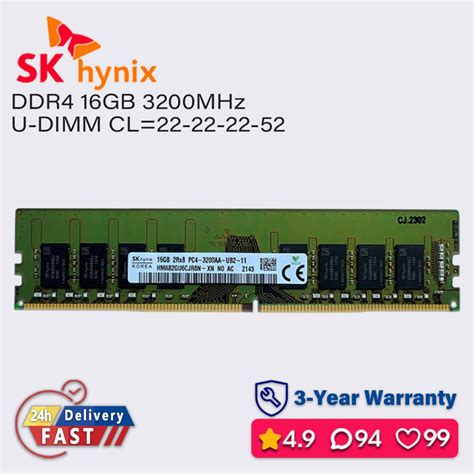 Sk Hynix 16gb 8gb 4gb 3200mhz Ddr4 Ram Desktop Dimm Memory Pc4 1 2v Shopee Philippines