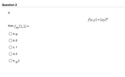 solved f x y xy x fxy 1 1