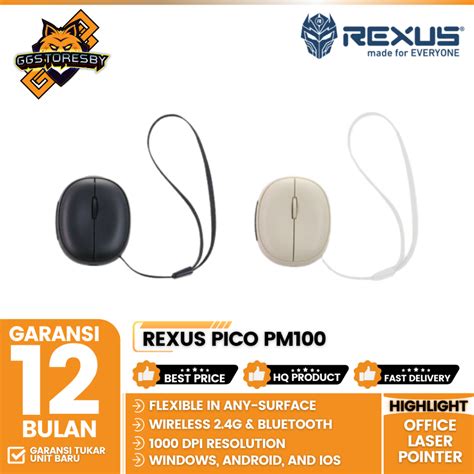 Jual Rexus Pico Pm100 Office Laser Pointer Mouse Shopee Indonesia