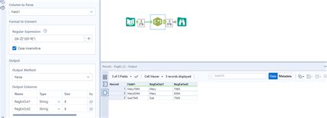 Solved Split Column Which Contains A String Name And Numb Alteryx