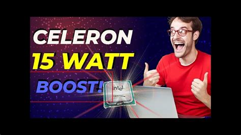 Intel Celeron N4020 Cpu Break The 6 Watt Tdp Limit