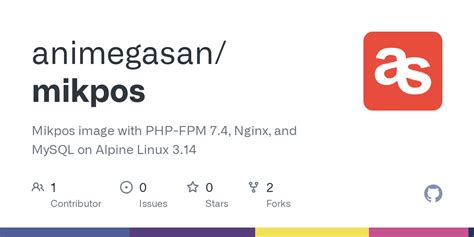 github animegasan mikpos mikpos image with php fpm 7 4 nginx and mysql on alpine linux 3 14