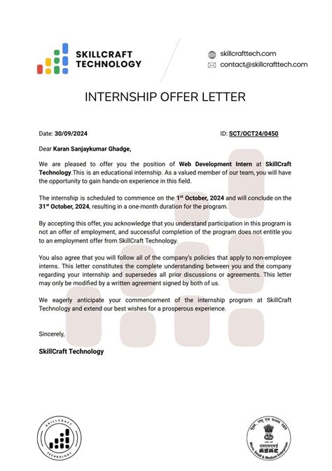 Karan Ghadge On Linkedin Skillcrafttechnology