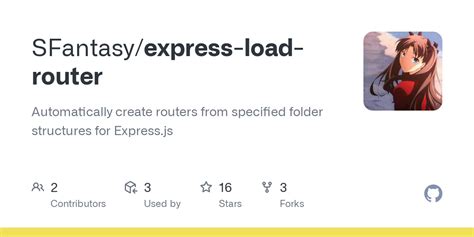 Github Sfantasyexpress Load Router Automatically Create Routers