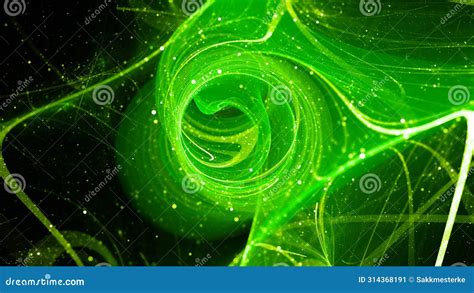 Glowing Multidimensional Spirals Royalty Free Stock Image Glowing Multidimensional Spirals Royalty Free Stock Image