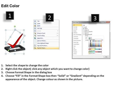 Checkboxes Choices Powerpoint Templates