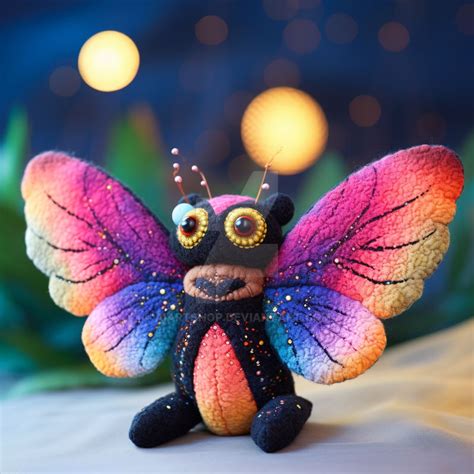 Cute Plush Moth By Aiartshop On Deviantart
