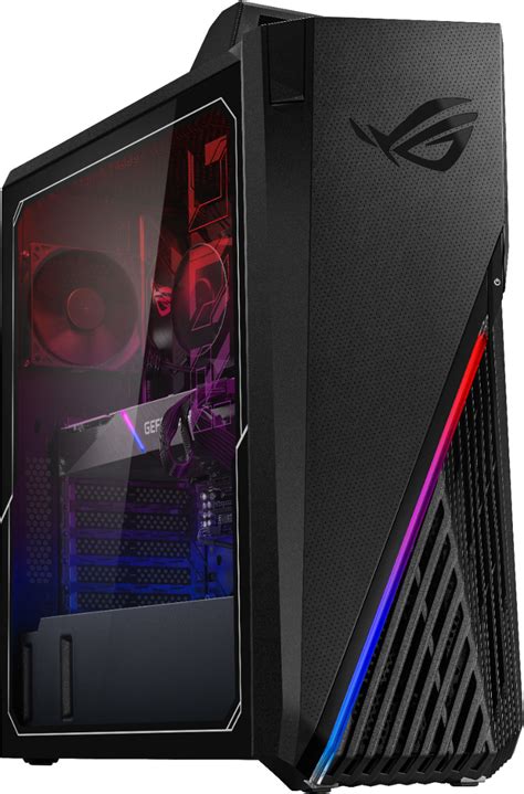 Best Buy Asus Rog Gaming Desktop Intel Core I Kf Gb Memory Nvidia Geforce Rtx Tb