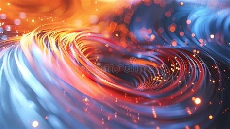 Swirling Vortex Of Data Flow Generative Ai Stock Image Image Of Cyber Techvisual 327753171