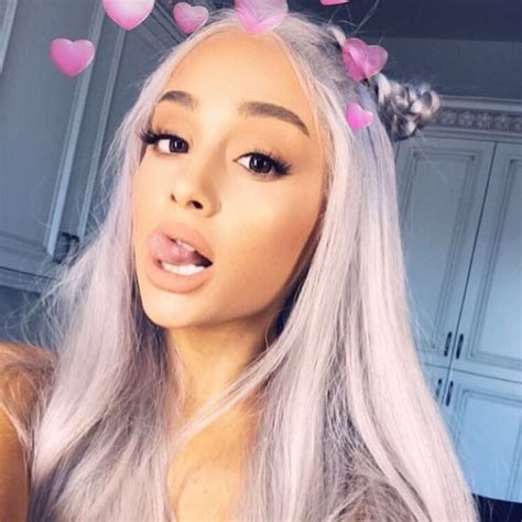 Ariana Grande Gray Hair Arianagrande Grayhair Arianagrandegrayhair