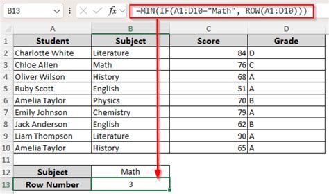 How To Return Row Number Of Match In Excel 8 Suitable Ways Excel