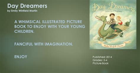 Young Adult Reading Machine Day Dreamers By Emily Winfield Martin