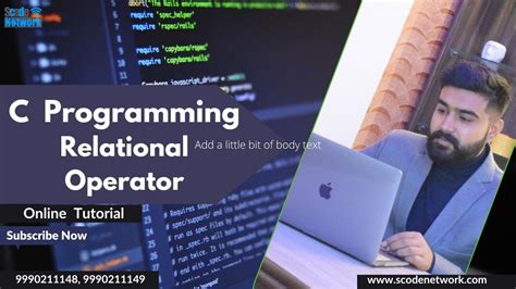 C Programming Relational Operator C Tutorial In Hindi Youtube