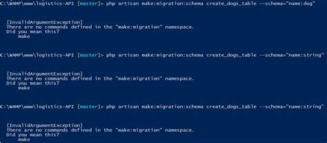Php Laravel 52 Laravel Model With Migration With Table Name Command Stack Overflow