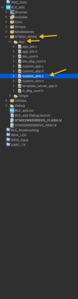 Getting Started With Stm32wb55 Multiple Led Control Using Ble