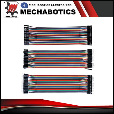 Dupont Line 20cm 40pin Male To Male Male To Female And Female To Female Jumper Wire Dupont Cable