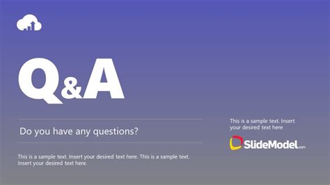 Qanda Slide Ppt Template Slidemodel