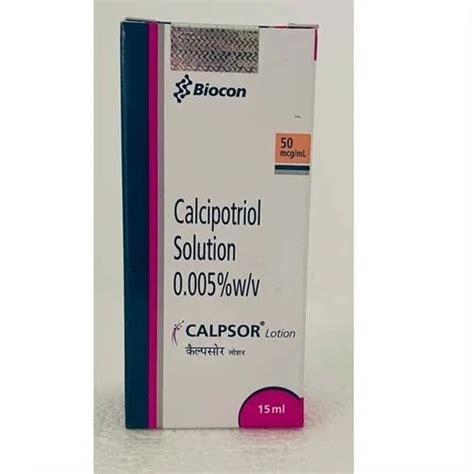 50mcgml 15ml Calcipotriol Solution Lotion For Clinical Packaging Type Box At ₹ 313piece In 50mcgml 15ml Calcipotriol Solution Lotion For Clinical Packaging Type Box At ₹ 313piece In