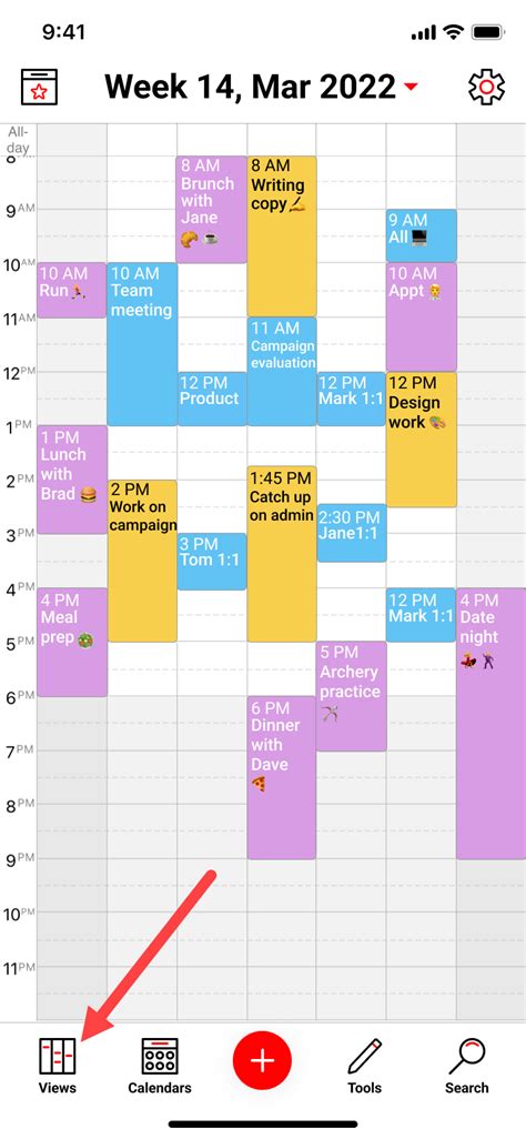 Weekcal Month View Week Calendar