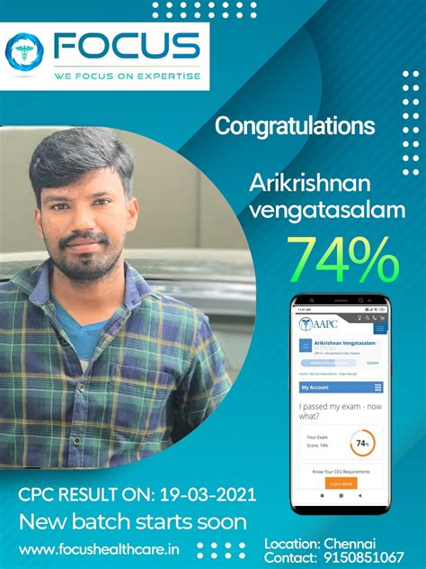 Congratulations 🎉 Focus Medical Coding Informatics