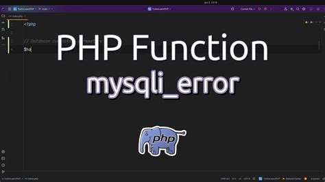 Why Is Mysqlierror Crucial For Debugging Unlocking Mysqlierror