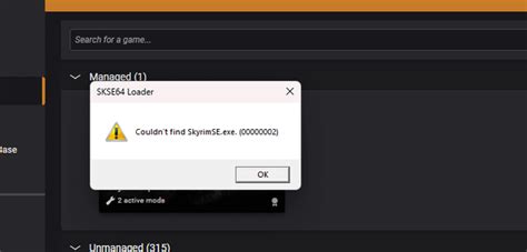 Vortex Not Seeing Skyrim Executable Rskyrimmods