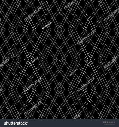 Outline Lattice Abstract Background Seamless Pattern Stock Vector Outline Lattice Abstract Background Seamless Pattern Stock Vector