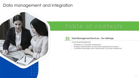 Data Management And Integration Powerpoint Presentation Slides