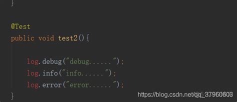 在 Idea 上 Spring Boot 项目使用 Slf4j 注解 、logdebug、logerror