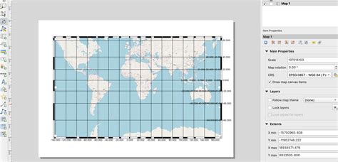 Print Composer Qgis Y Axis Grid Repeating Values Geographic