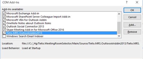 C Custom Outlook Add In Is Not Showing Stack Overflow