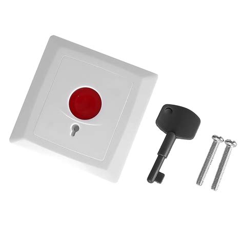 Alert Call Button Sturdy Convenient Wear Emergency Call Alarm Simple For Banks For Hospitals