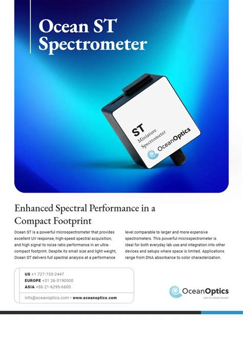 Spectrometer St Vis 50 Ocean Optics Comtek At ₹ 300000piece