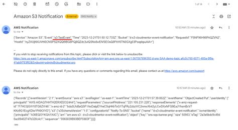 creating and subscribing to sns topics adding sns event for s3 bucket