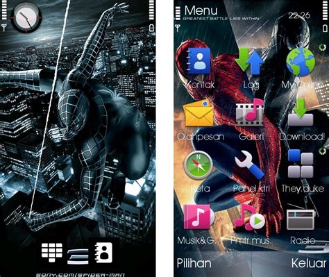 Spiderman 3 Theme For Nokia Symbian S60v5 58005230522852355530