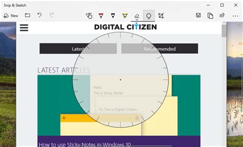 How To Edit Screenshots And Images Using Snip Sketch Digital Citizen