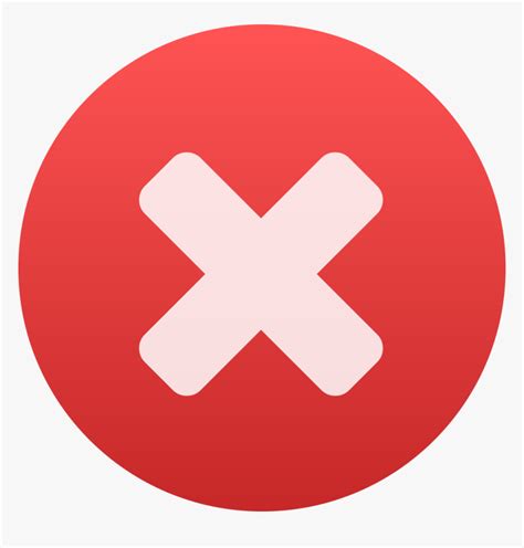 File Antu Waiting Svg Cross In Red Circle HD Png Download Transparent Png Image PNGitem