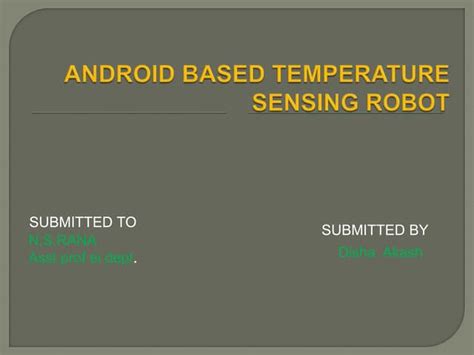 Robotic Car Ppt 2pptx