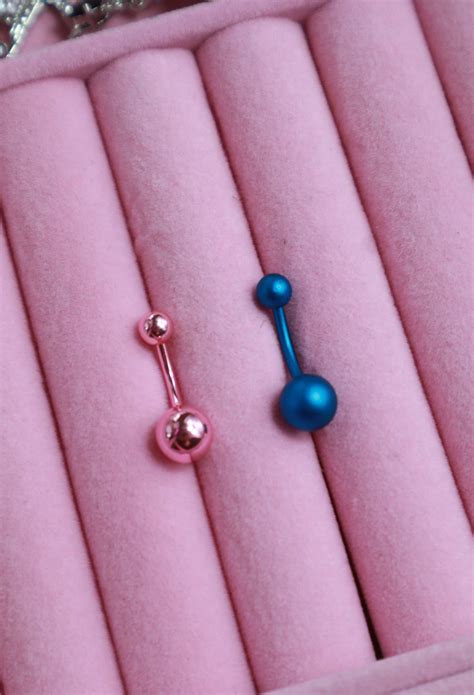 Cotton Candy Belly Ring Bundle